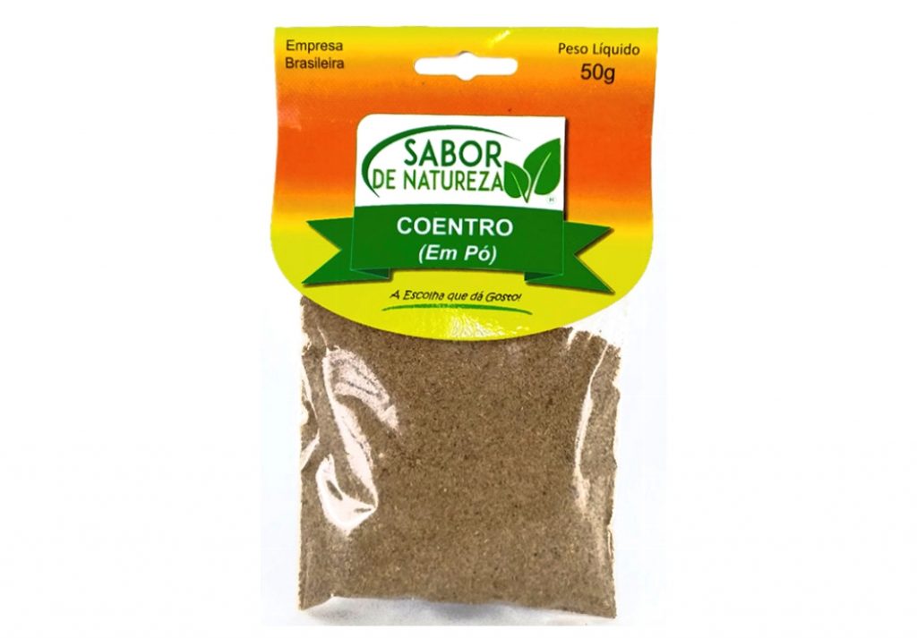 CARTELA – COENTRO EM PÓ – Sabor de Natureza